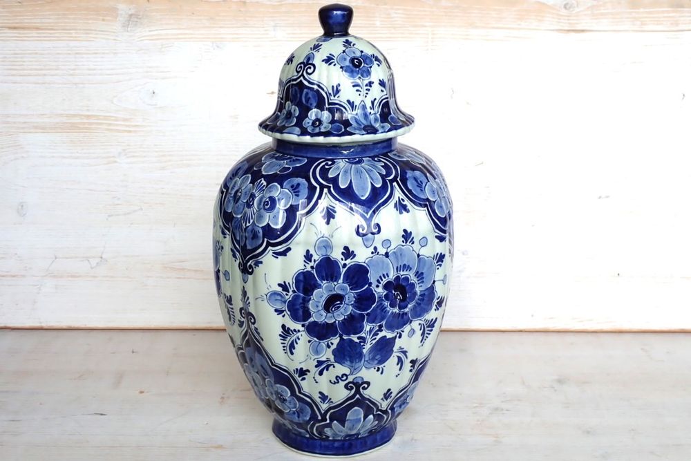 Delfts Blauw Regina Delft Blau Vase Keramik Vintage Holland | Acheter ...