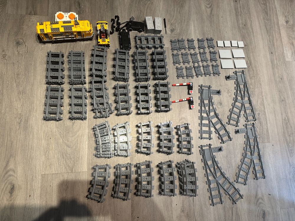 140 teiliges Eisenbahn Lot in Top Zustand - Lego kompatibel (Gebraucht ...