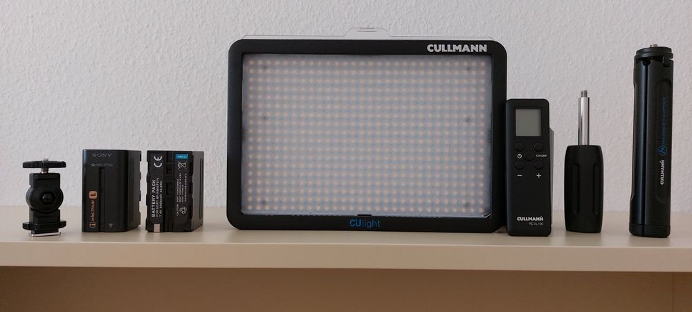 Cullmann LED Light mit Cullmann Stativ 2000 cm (Neu und ...