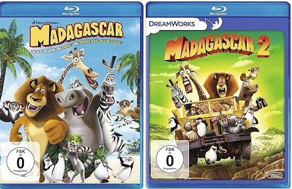 Madagascar 1 + 2 | Kaufen auf Ricardo