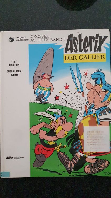 Comic Asterix der Gallier Band 1 (Gebraucht) in Bütschwil für CHF 1 – mit Lieferung auf Ricardo ...