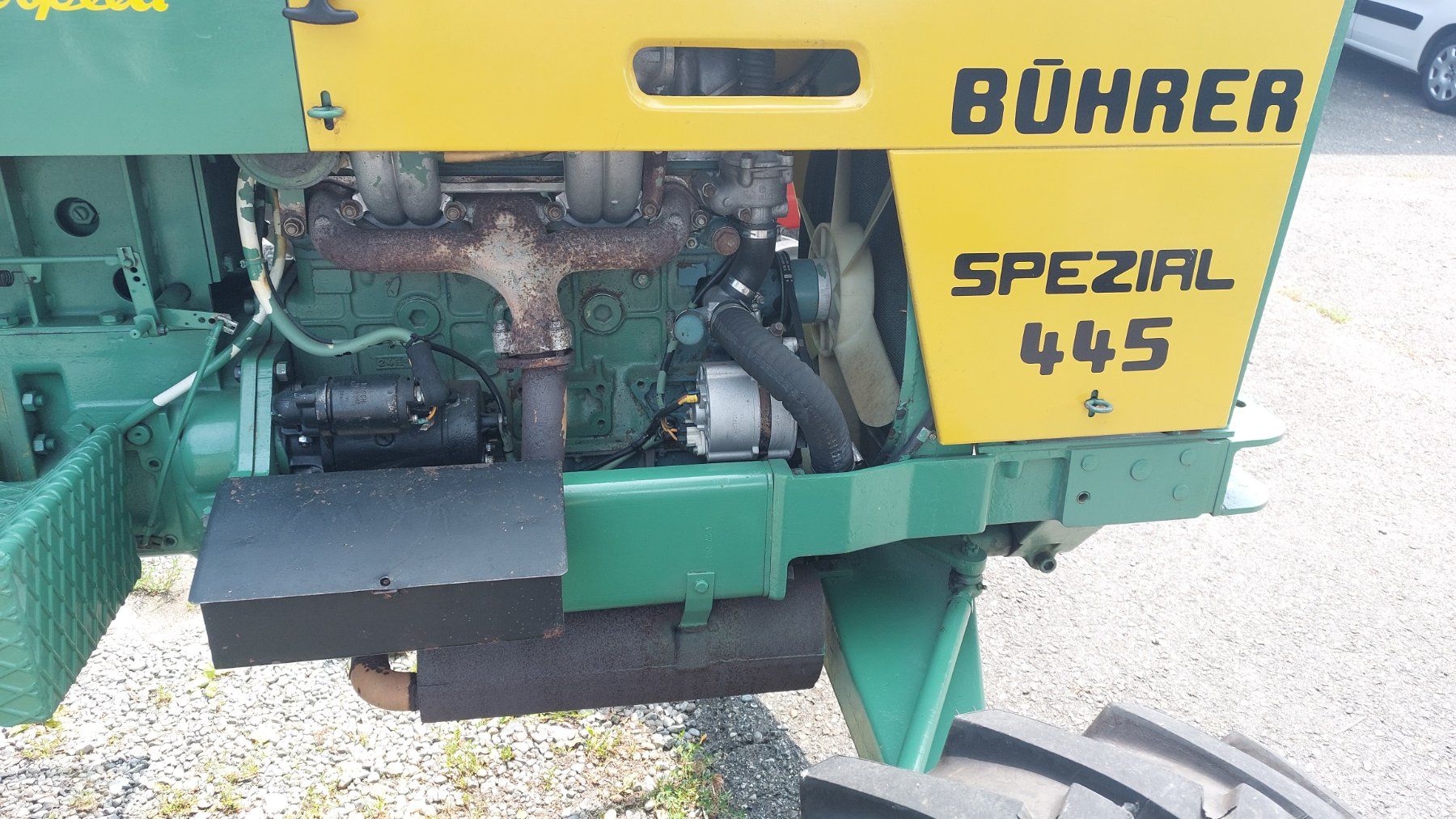 Bührer Traktor 445 mit Mercedes Motor (Gebraucht) in Hermetschwil-Staff ...