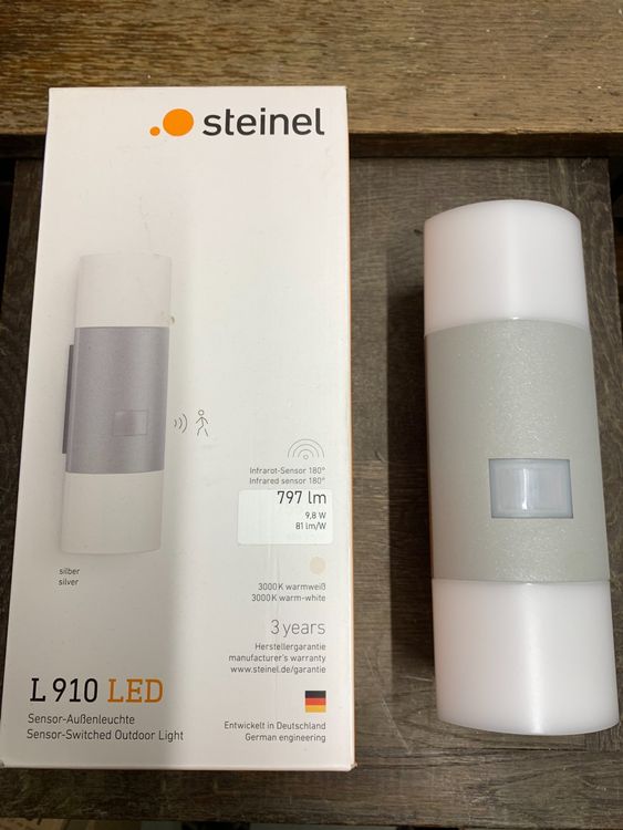 Steinel Wandleuchte LED, mit Sensor | Kaufen auf Ricardo