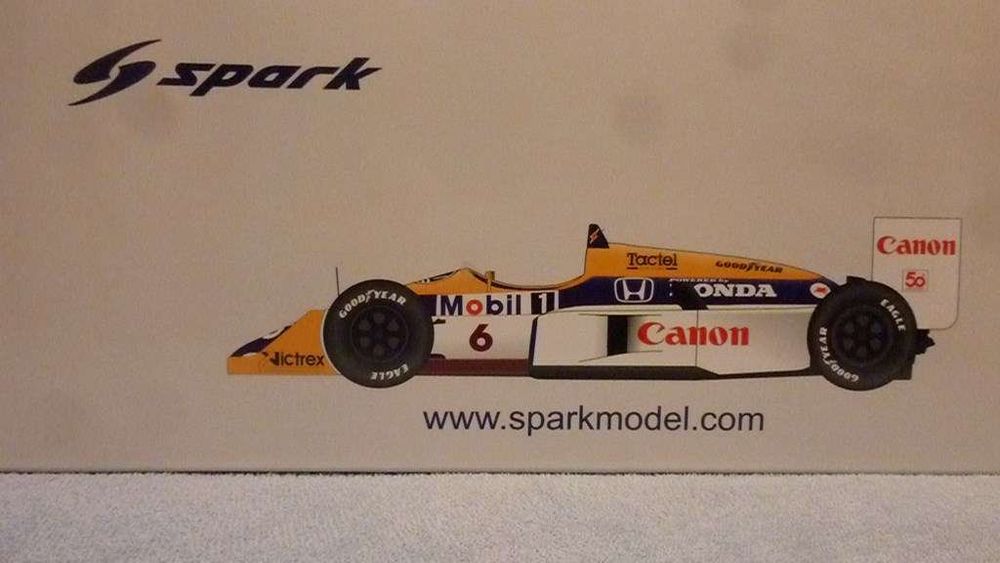 Williams FW11B Honda Nelson Piquet F1 World Champion 1987 (Neu und ...
