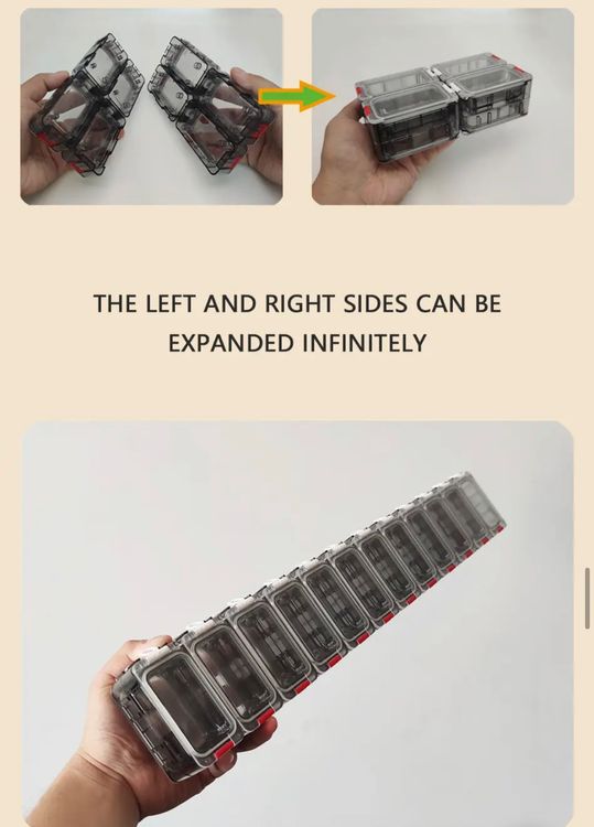 ECOFT Hakenbox Doppelseitig Individuell zusammensteckbar (Neu und originalverpackt) in Arbon für ...