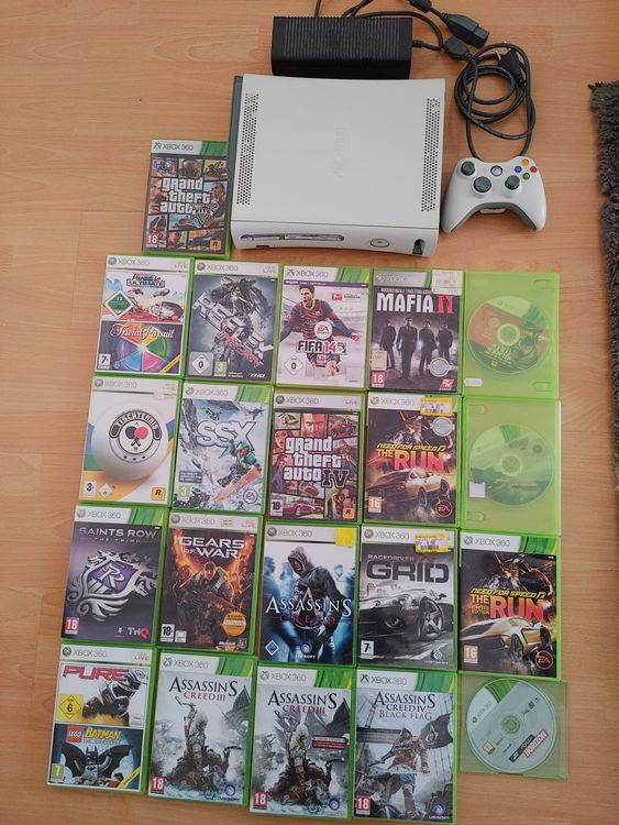 Xbox360 plus 21spiele | Kaufen auf Ricardo