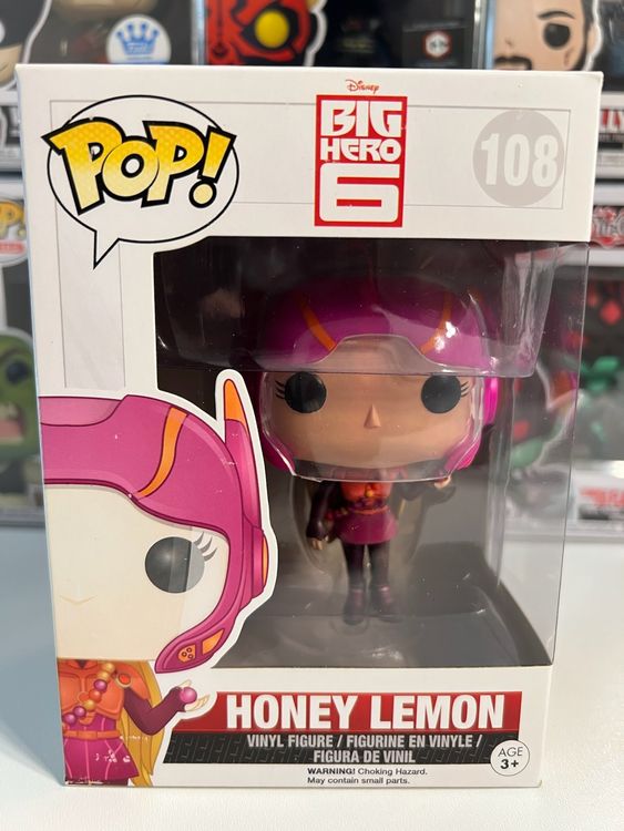 Funko POP! Movies Les Nouveaux Héros Honey Lemon (2014) (Gebraucht) in ...