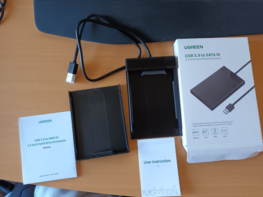 USB 3.0 TO SATA III 2.5" Hard Drive Enclosure | Kaufen auf Ricardo