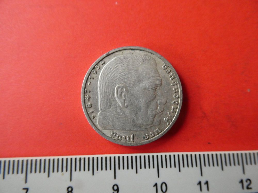 Dt. Reich 1937 F, 2 Reichsmark - Silber (D'occasion) à Hinterforst pour CHF 6 – avec livraison ...