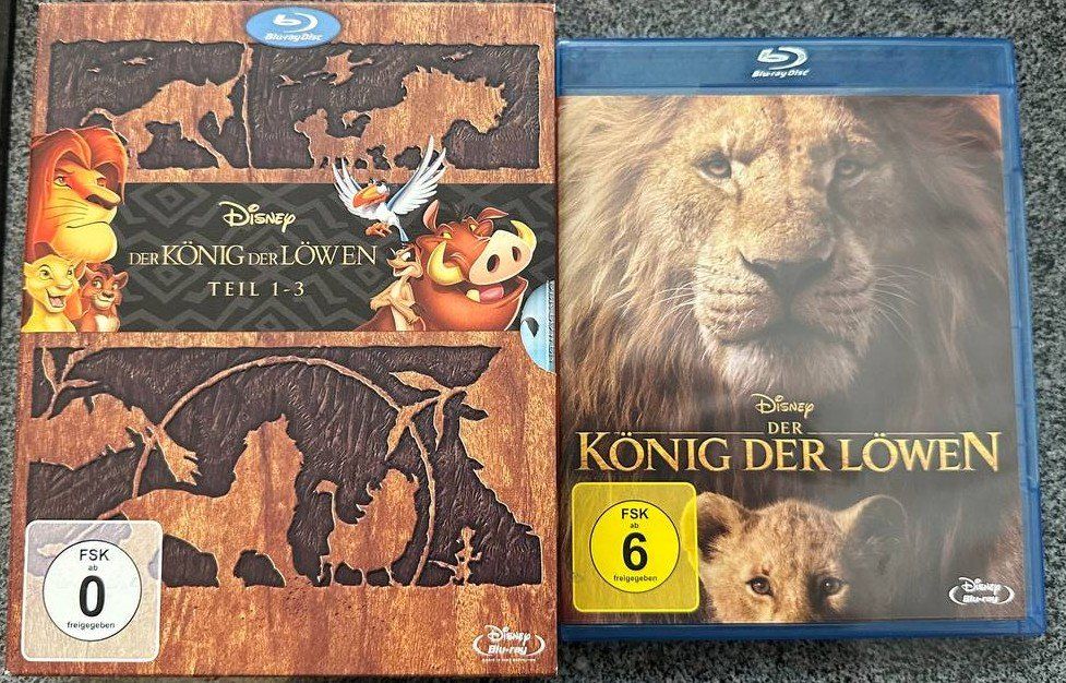 Der König der Löwen 1-3 Blu-ray Box Set + 1 Film (Gebraucht) in ...