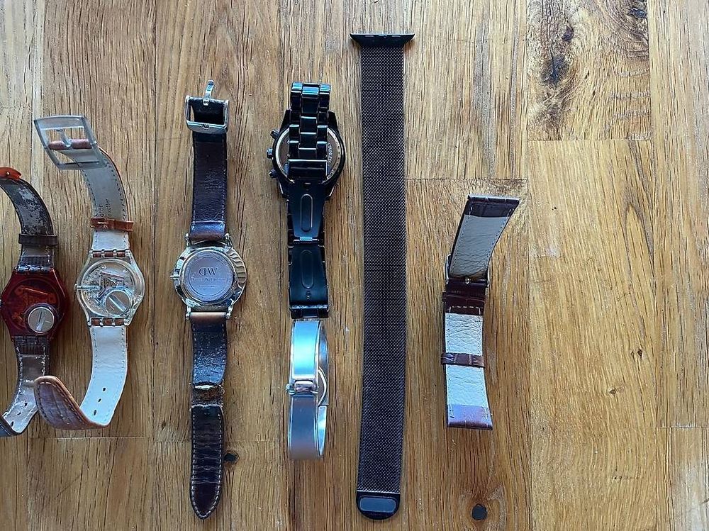 Swatch Uhren und Daniel Wellington 9Stk. (Gebraucht) in Mauren für CHF ...