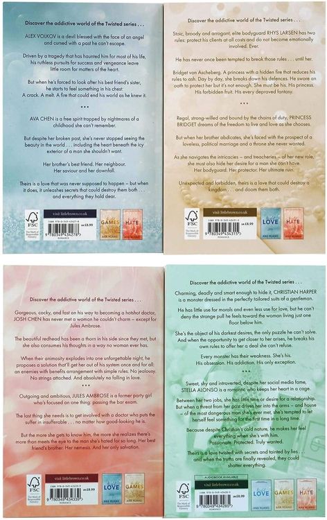 Ana Huang Twisted Series 4 Books Collection Set | Kaufen auf Ricardo Ana Huang Twisted Series 4 Books Collection Set | Kaufen auf Ricardo