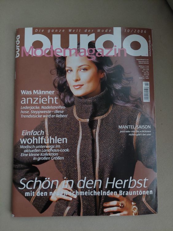 Burda Modemagazin (Gebraucht) in Dübendorf für CHF 7 – mit Lieferung ...