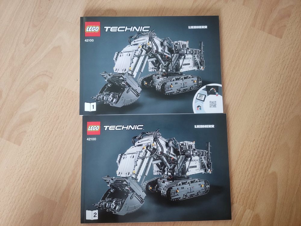 Neu Bauanleitung, LEGO Technic 42100 Liebherr 9800 (Neu (gemäss ...