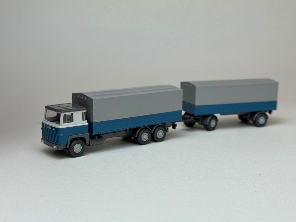 Wiking Scania Pritschen Lastzug (Gebraucht) in Elm für CHF 15 – mit ...
