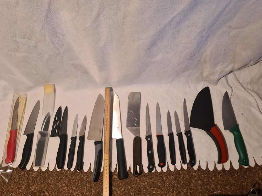 Messer Set, Küchenmesser, diverse Messer für die Küche (Gebraucht) in ...