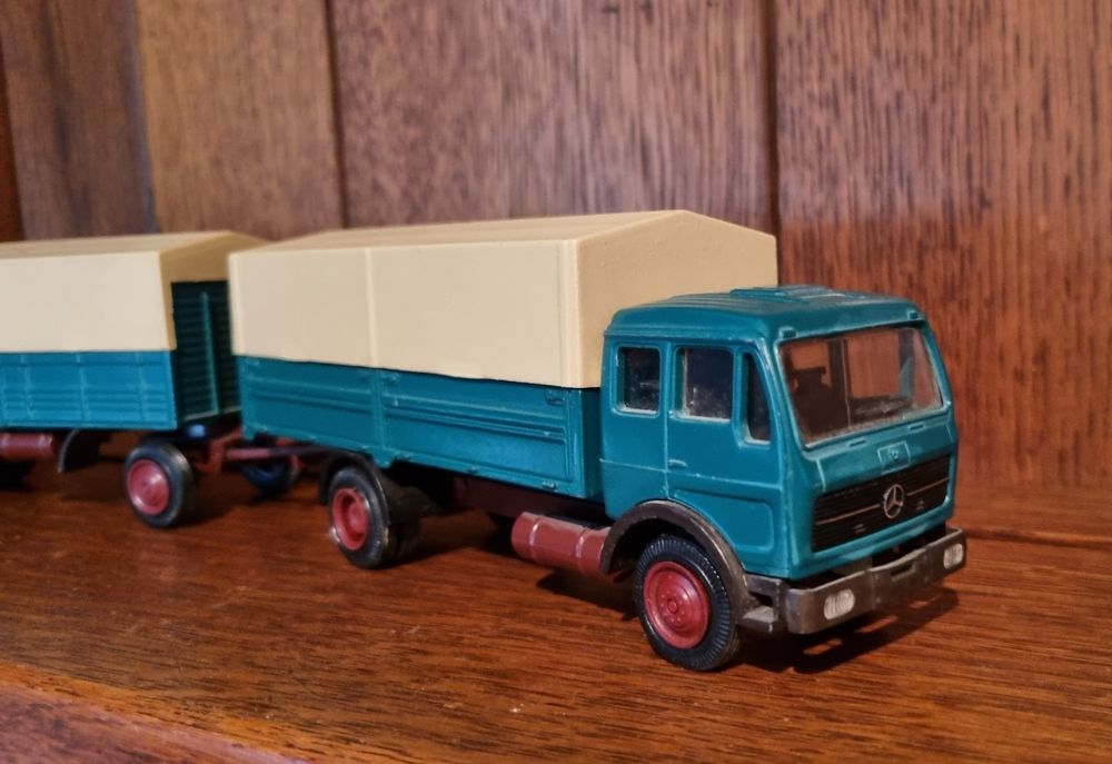 NZG Modelle #146 1:50 Mercedes Benz LKW + Anhänger | Kaufen auf Ricardo