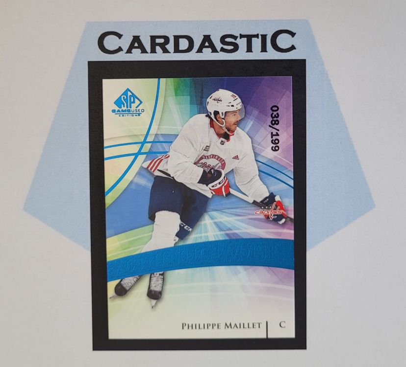 Philippe Maillet NHL 2021-22 SP GU Blue RC 38/199 Ambri (Gebraucht) in ...