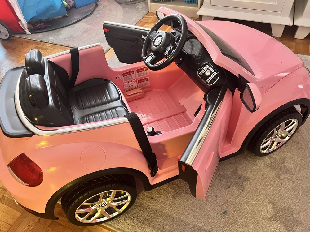 Elektro Auto Kinder VW Käfer rosa (Neu (gemäss Beschreibung)) in Gossau ...