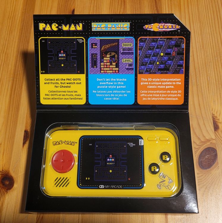 Console My Arcade Pac Man Pocket Player Konsole (Neu und ...