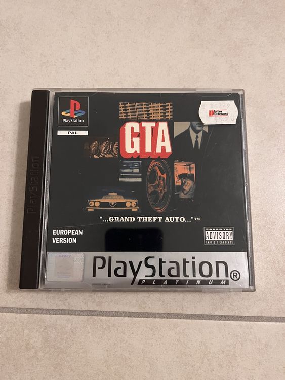 GTA Grand Theft Auto 1 - Platinum Edition - PS1 (Gebraucht) in Suhr für ...