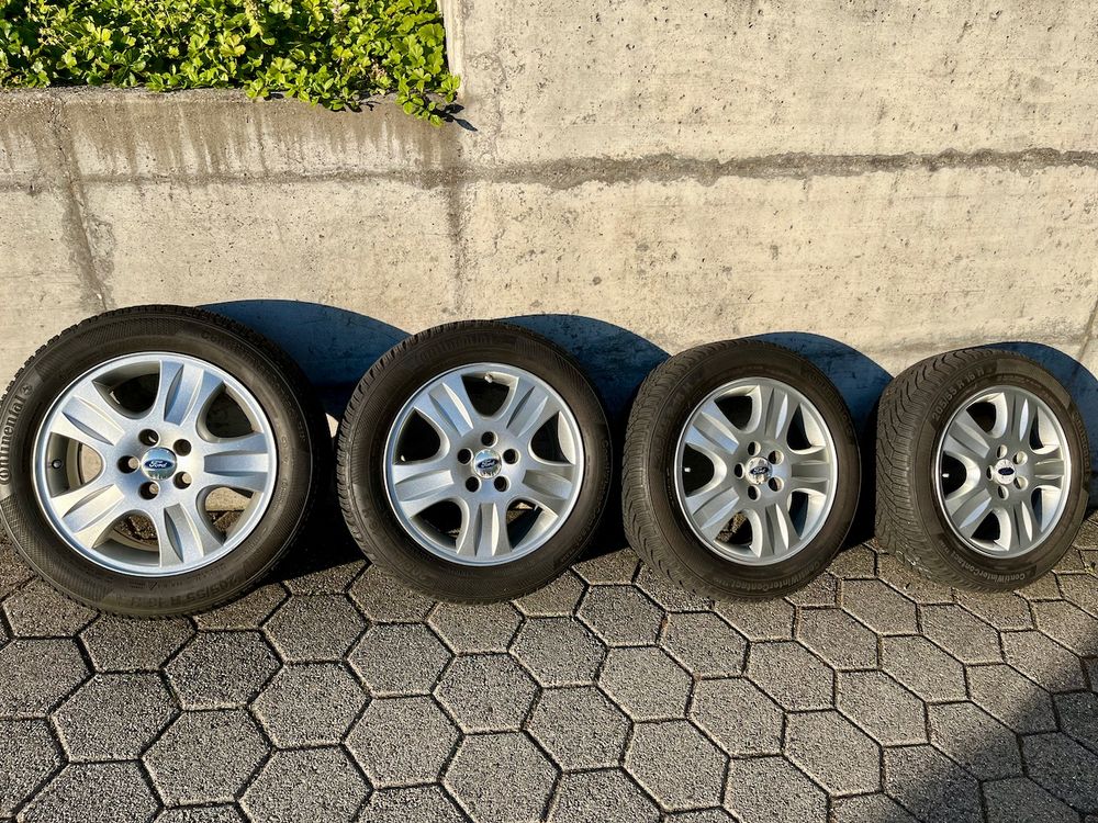 Original Ford Räder mit ContiWinterContact und RDKS | Kaufen auf Ricardo