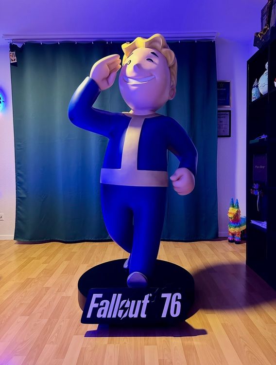 Fallout Vault Boy Lifesize Statue Original Muckle Mannequins (Neu ...
