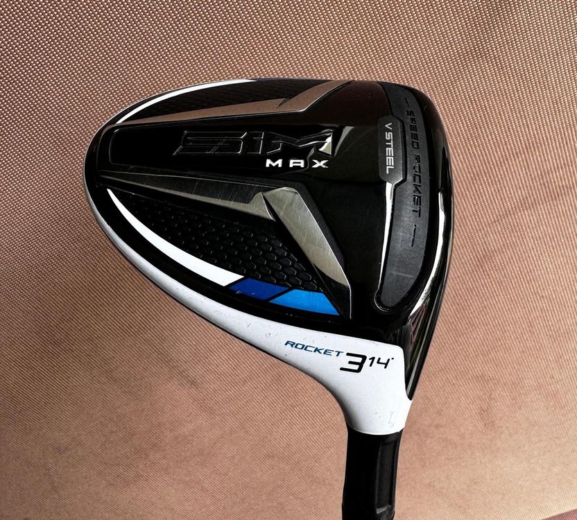 Taylormade Fairway SIM MAX 3 holz 14° Rocket Steifer Schaft (Neu (gemäss Beschreibung)) in ...