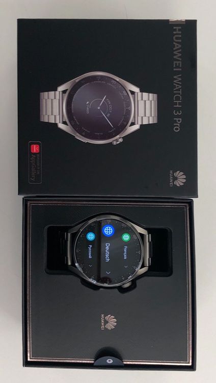 HUAWEI WATCH 3 PRO TITANIUM GRAY MODEL-GLL-AL01 (Gebraucht) in Zürich für CHF 204 – mit ...