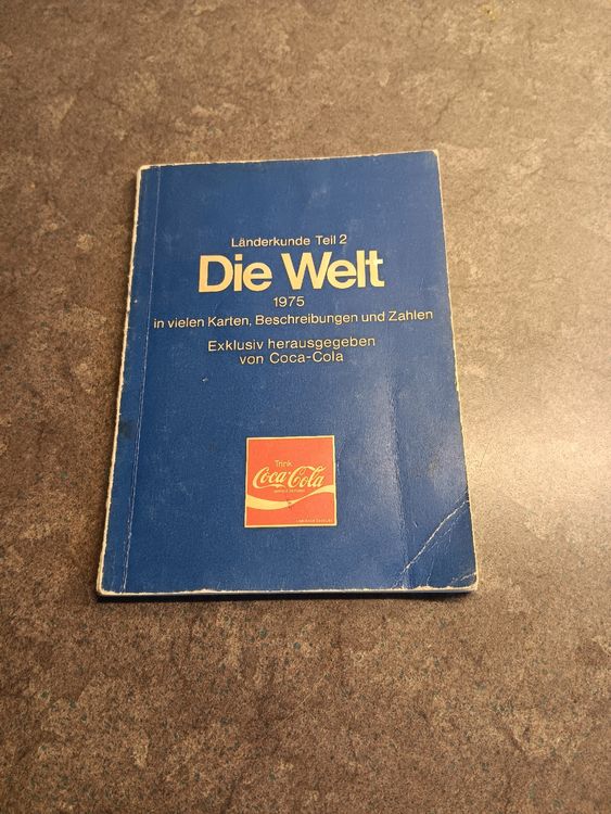 Alte Länderkunde von Coca-Cola, Weltatlas, Jahrgang 1975 (Gebraucht) in ...