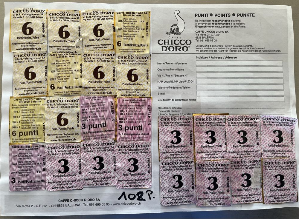 CHICCO DORO 198 Punkte (Gebraucht) in Adetswil für CHF 31 – mit Lieferung auf Ricardo kaufen