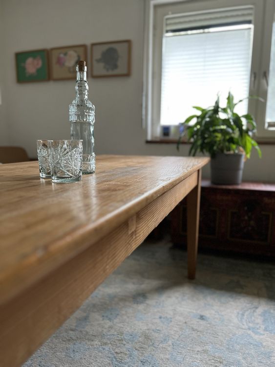 Massiver Holztisch, Esstisch, Tanne, 2.70m (Gebraucht) in Willadingen für CHF 1000 – nur ...