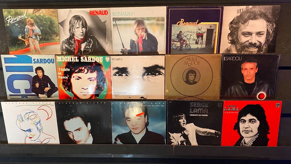 LOT DE VINYLES 33T LOT DE VINYLES 33T