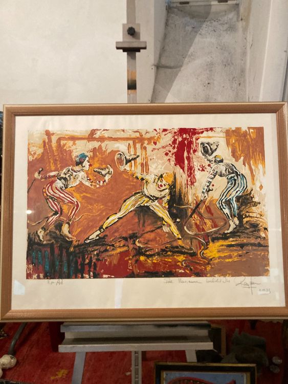 Rolf Knie, Lithographie Epreuve Artiste (Gebraucht) in Luzern für CHF 450 – nur Abholung auf ...
