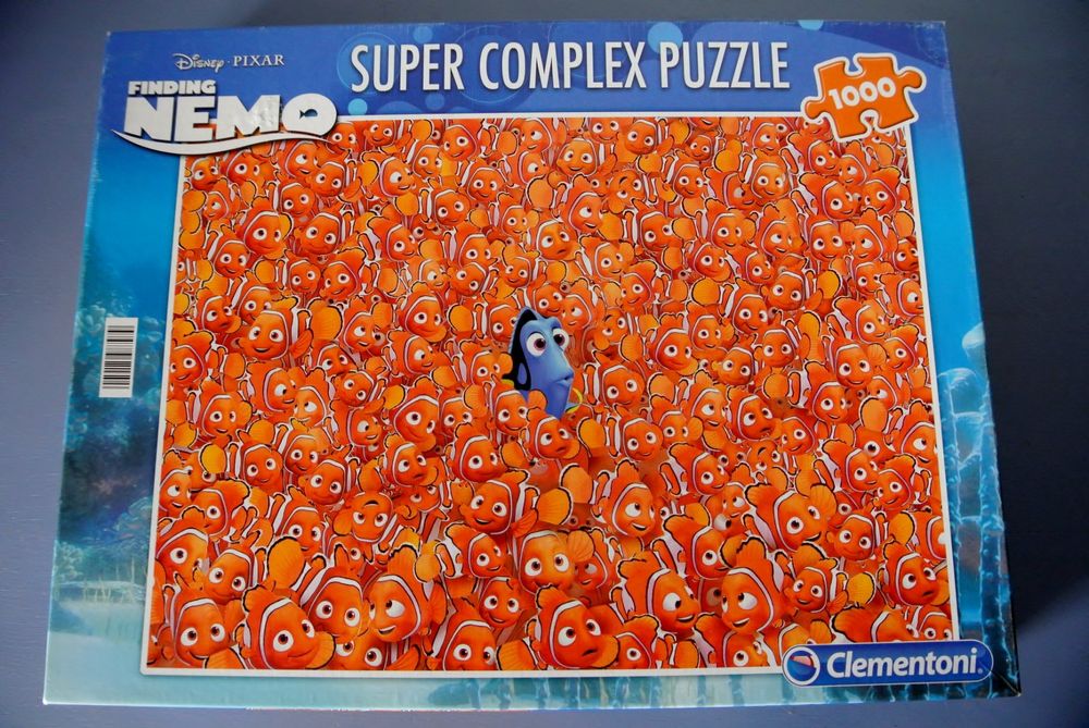 Super Complex Puzzle FINDING NEMO # 98797 v. Clementoni | Kaufen auf ...
