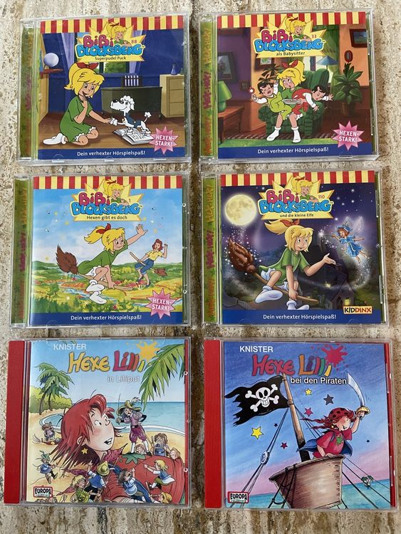 Diverse CD‘s Hexe Lilli und Bibi Blocksberg (Gebraucht) in Nürensdorf für CHF 14 – mit Lieferung ...