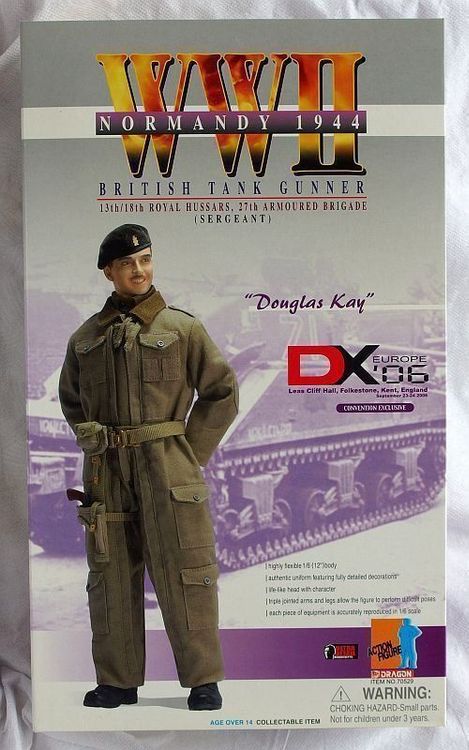 Dragon Douglas Kay Actionfigur 1/6 - Engl. Panzercrew WW2 (Gebraucht ...