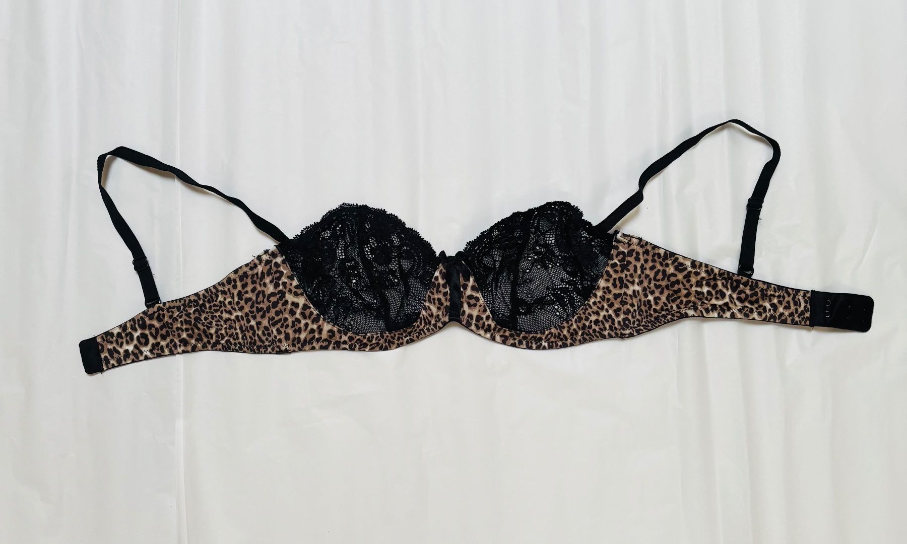 Beldona - Neuer BH - schwarz / Leo - Grösse 75 B (Neu (gemäss ...