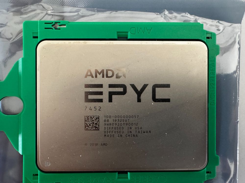 AMD EPYC 7452 32 Core 2.35GHz CPU kein Vendor Lock (Gebraucht) in Watt für CHF 400 – mit ...