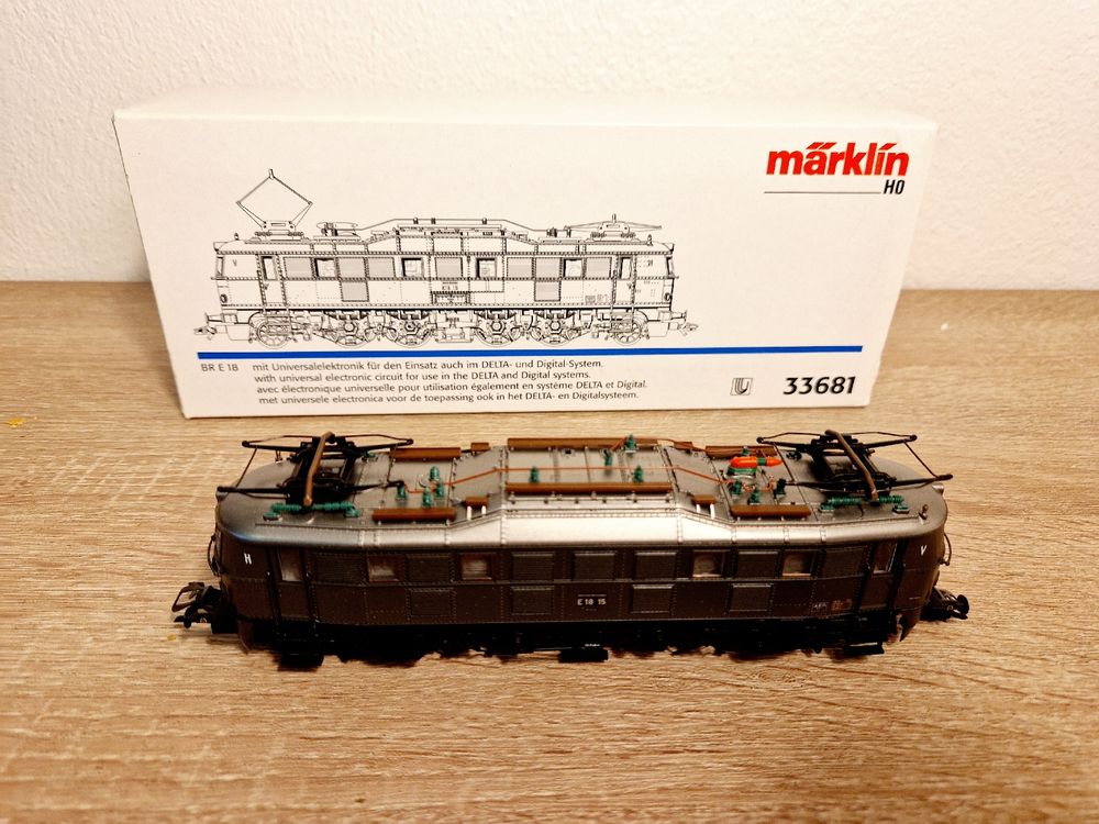 Märklin 33681 E-Lok BR E 18 DR H0 (Neuf avec emballage d'origine) à St ...