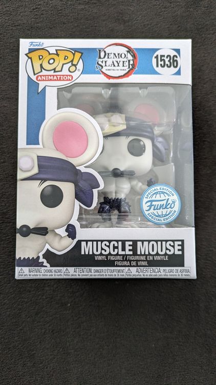 Funko Pop! Demon Slayer - Muscle Mouse #1536 (Neu und originalverpackt ...