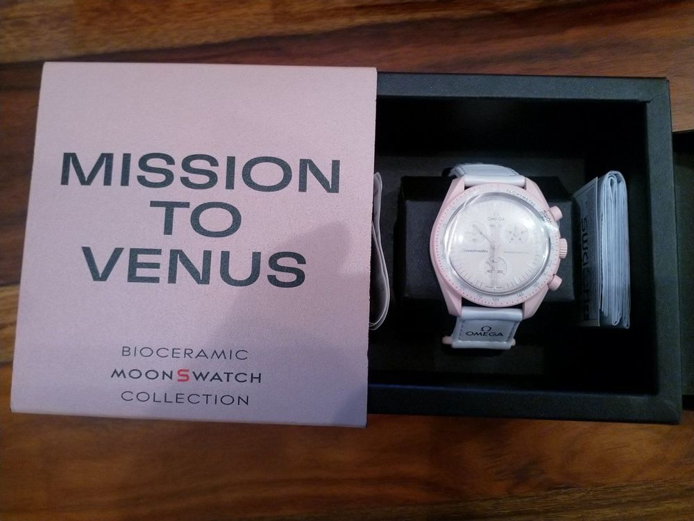 Swatch x Omega - Swatch Moonswatch "Mission to Venus" | Kaufen auf Ricardo