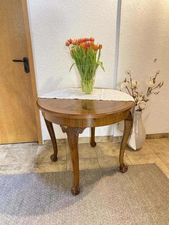 Mahagoni Tisch rund im Barock Stil | Kaufen auf Ricardo