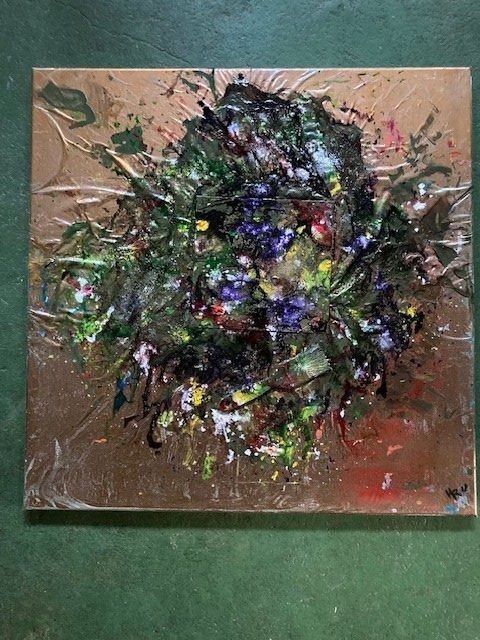 Bild selbst gemalt auf Leinwand | Kaufen auf Ricardo