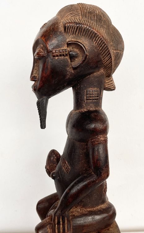 ausdrucksstarke alte Figur Elfenbeinküste 43 cm Top Stück (Gebraucht) in Rüthi (Rheintal) für ...