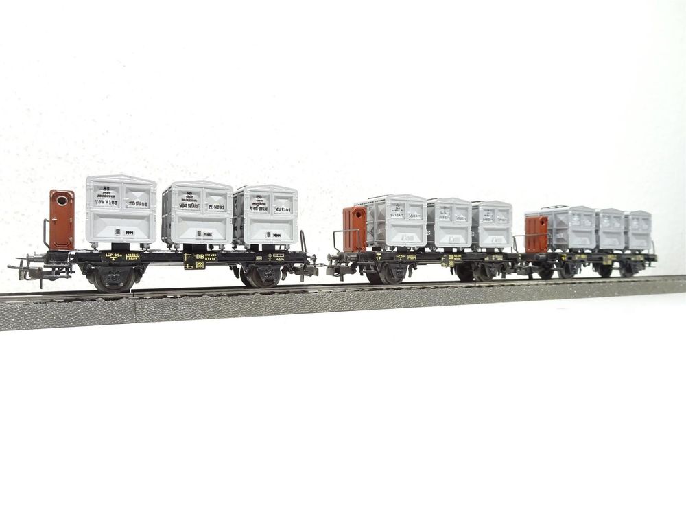 3 Märklin Güterwagen Kisten HO 4614 (Gebraucht) in Luzern für CHF 25.9 ...
