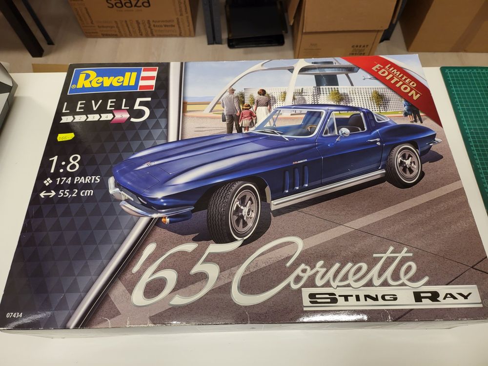 Revell Modellbausatz '65 Corvette Sting Ray 1:8 | Kaufen auf Ricardo