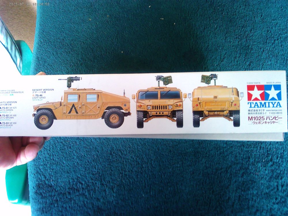 Tamiya M1025 Humvee Armament Carrier, 1:35, Neu! (Neu (gemäss ...