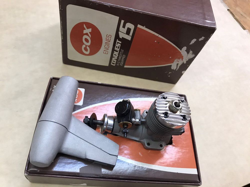 Cox Conquest RC .15 (Antik) in Russikon für CHF 132 – mit Lieferung auf Ricardo kaufen