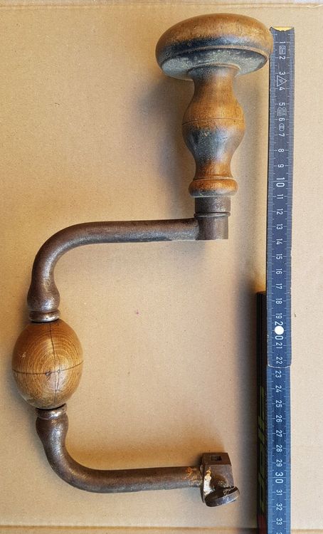 Alte Bohrerwinde Handbohrer Holzhandbohrer (Gebraucht) in Felsberg für ...
